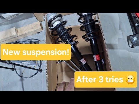 I've finally fixed the suspension on my Bmw 116i!!! - YouTube