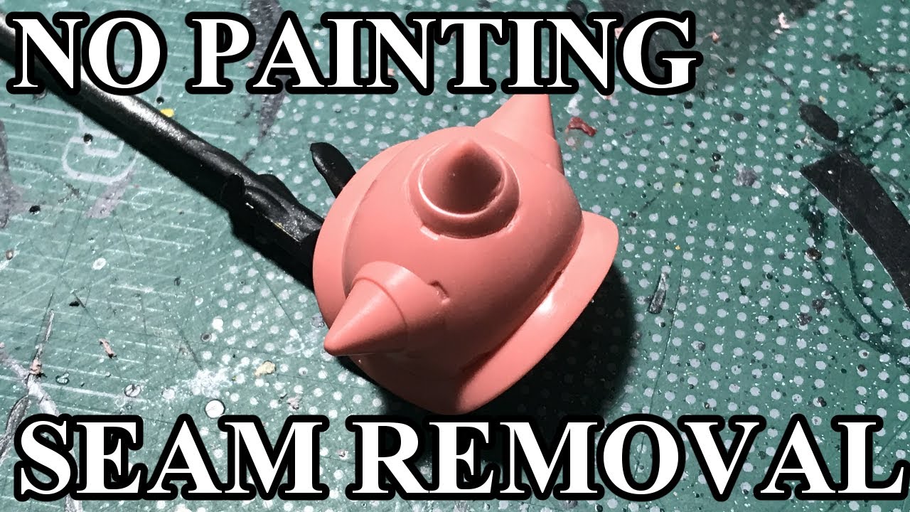 How to Remove Seam Line for Colored Plastic - YouTube