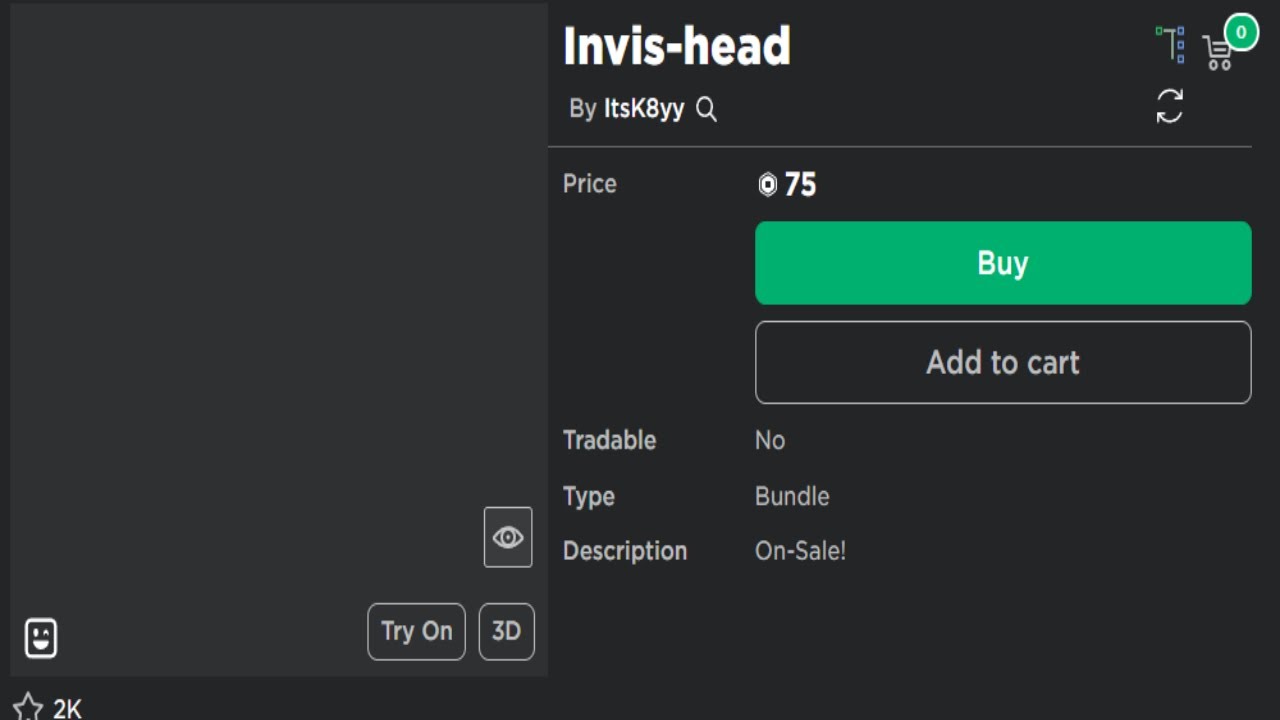 Another Cheap Headless (75 Robux) - YouTube