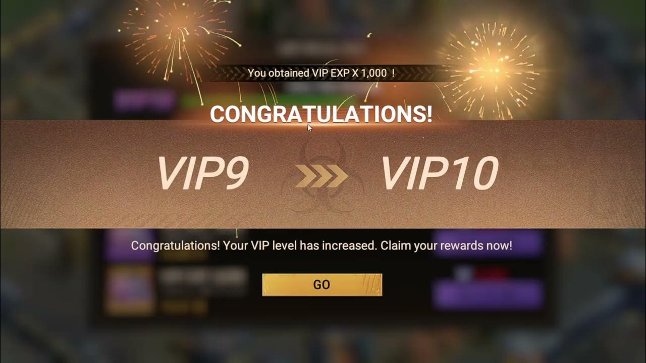 I upgraded my VIP level 09 to VIP level 10 / VIP Upgrades / Doomsday Last Survivors - YouTube