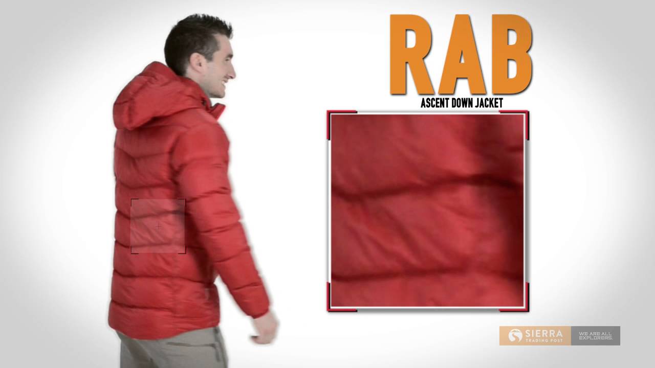 Rab Ascent Down Jacket - 650 Fill Power (For Men) - YouTube