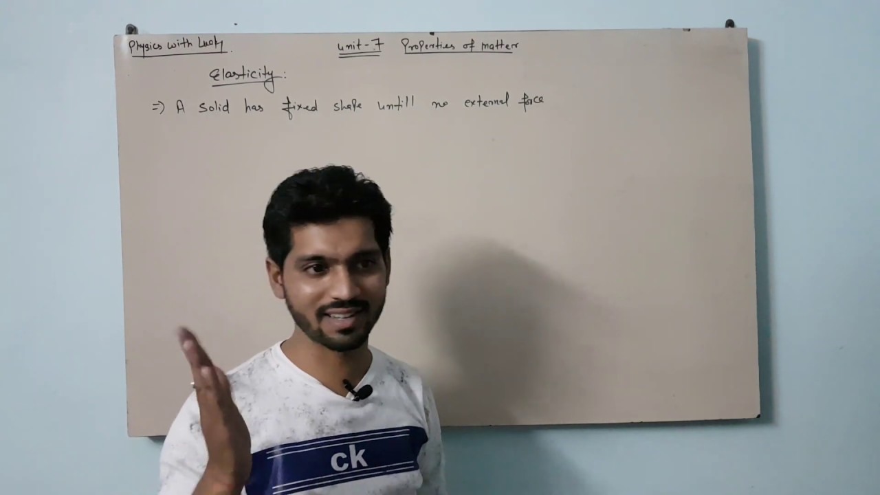11th- 7(a).1 deforming force and restoring force - YouTube