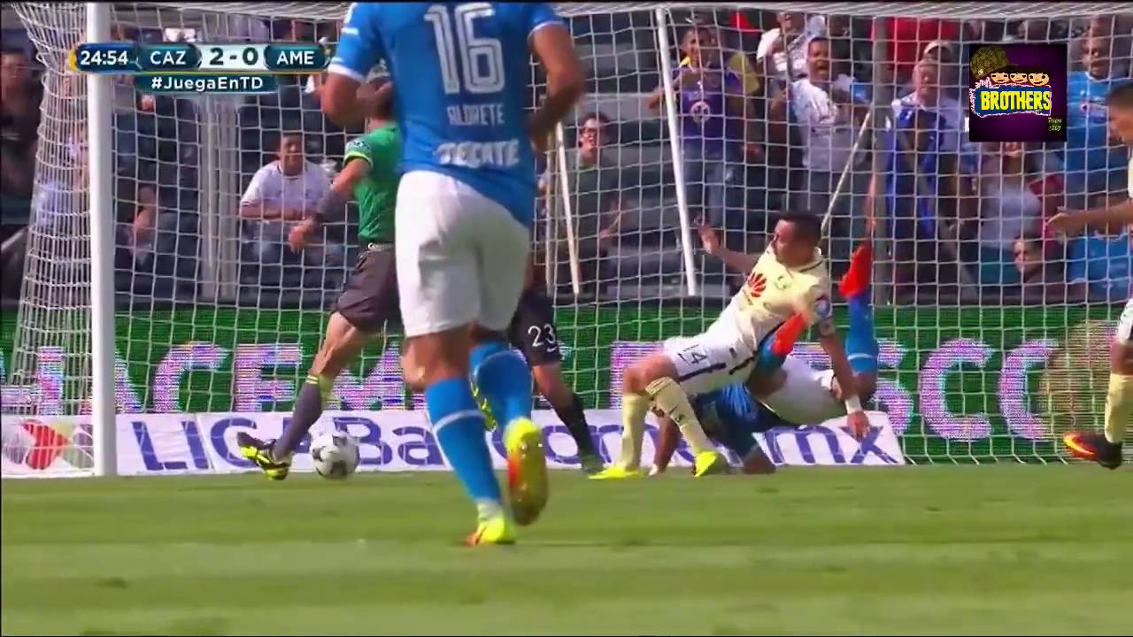 América vs Cruz azul 4-3 - YouTube