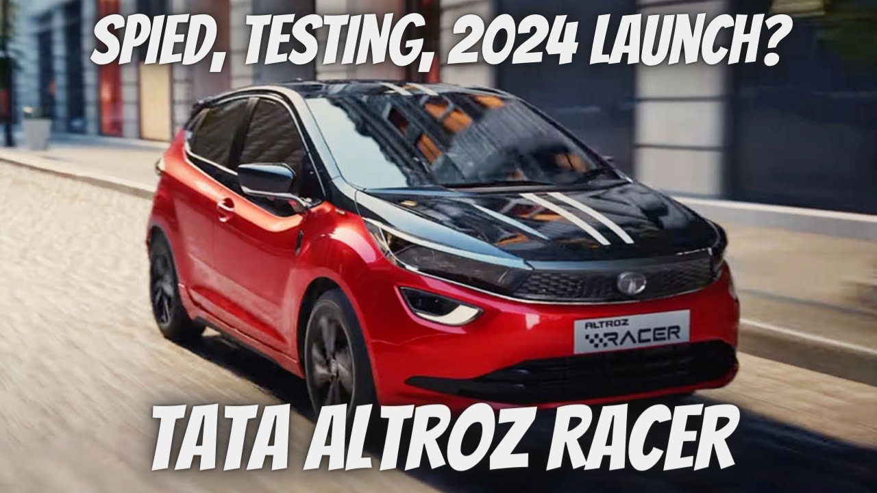 Tata Altroz Racer: Spied, Testing, 2024 Launch? - YouTube