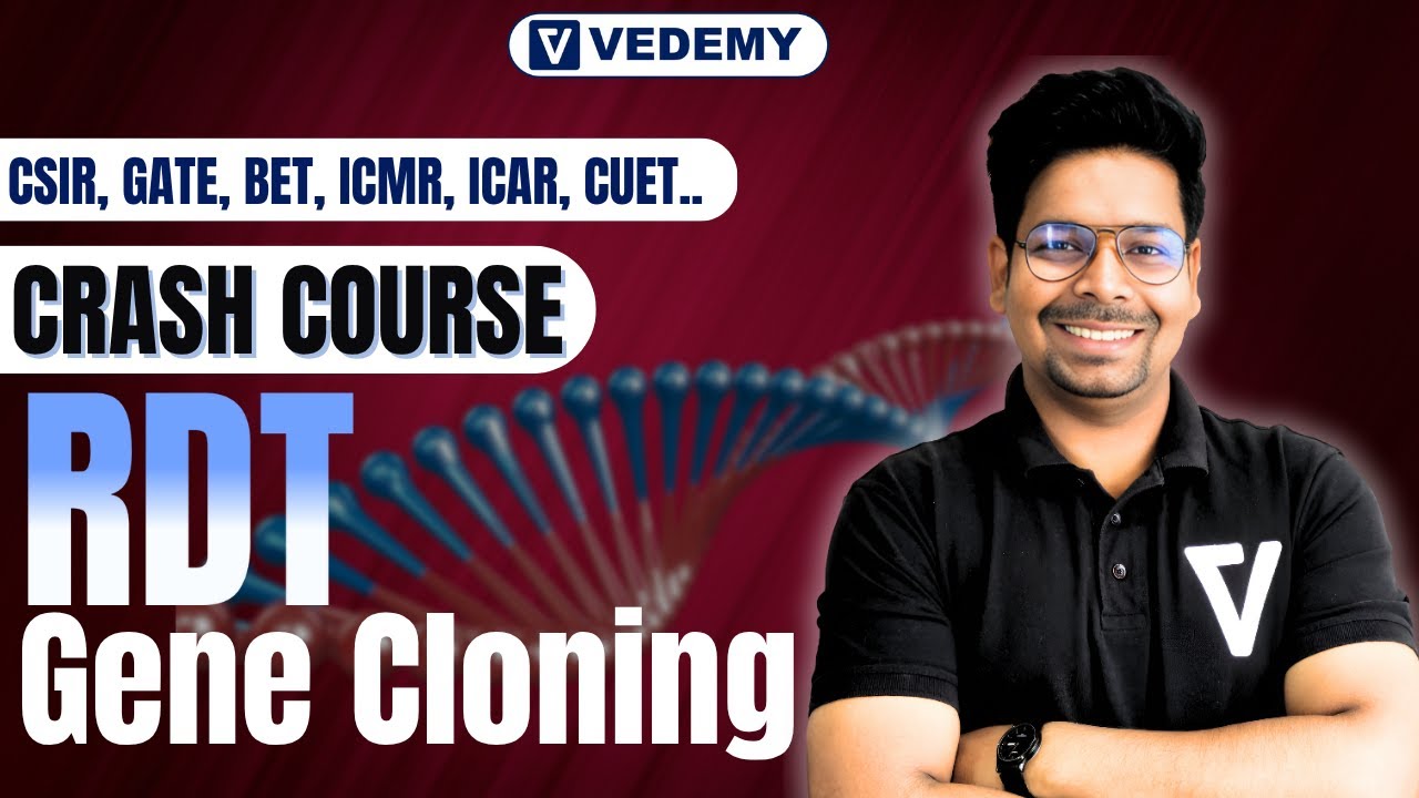 Gene Cloning|| Crash Course on Recombinant DNA Technology||CSIR-NET ...
