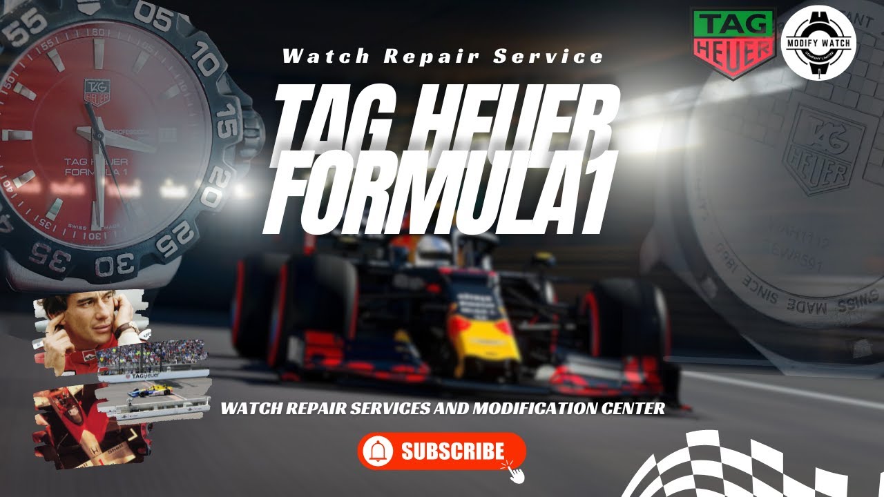 Tag Formula 1 Watch Repair Service - YouTube
