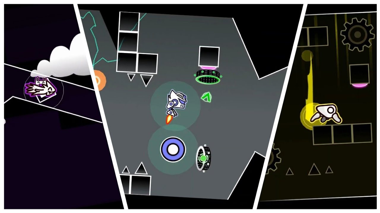 Layout Pack #1 l Geometry Dash 2.11 - YouTube