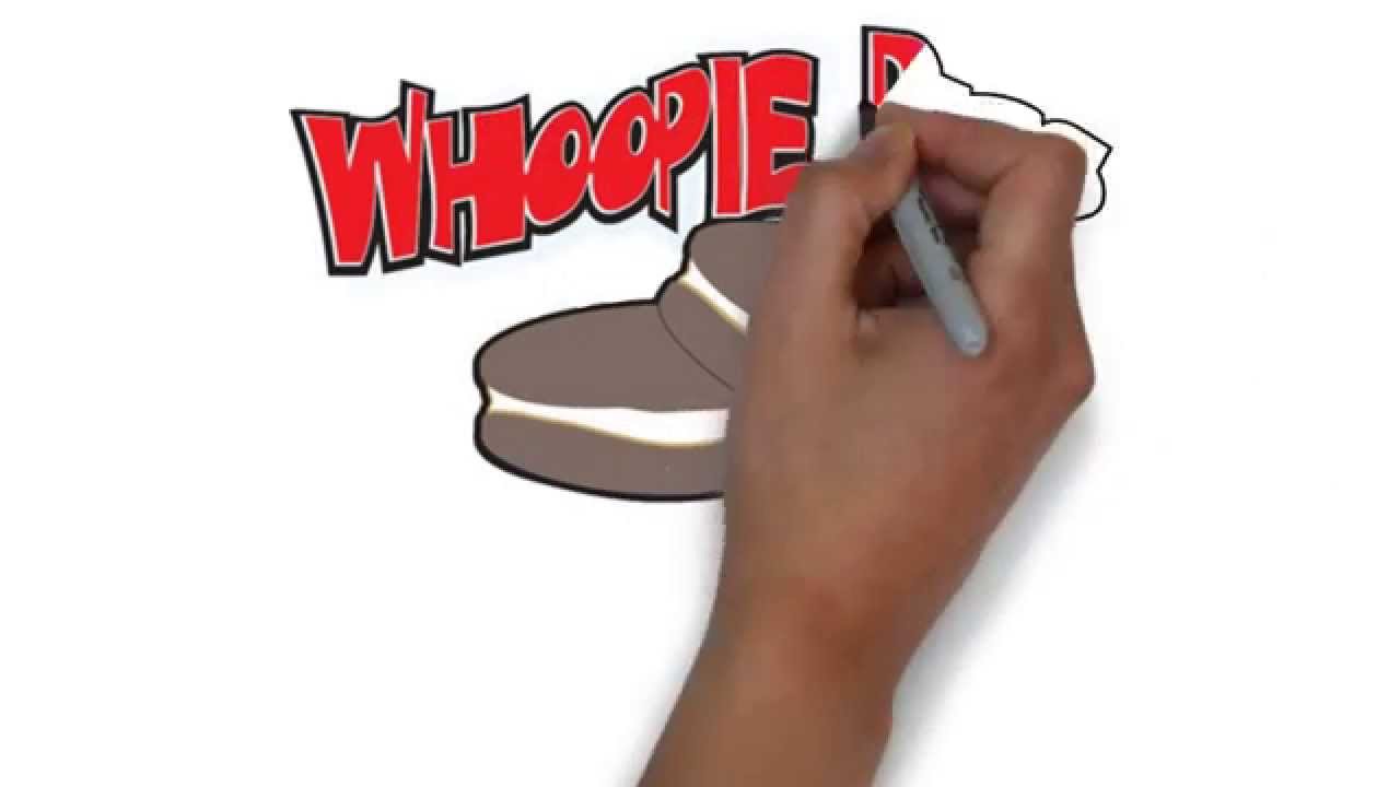 Whoopie pie logo draw - YouTube