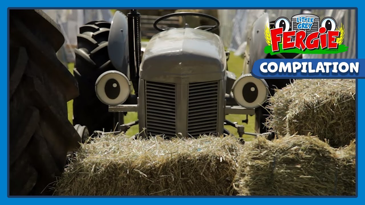 Fergie Goes to the Tractor Fair 🚜 Little Grey Fergie Compilation - YouTube