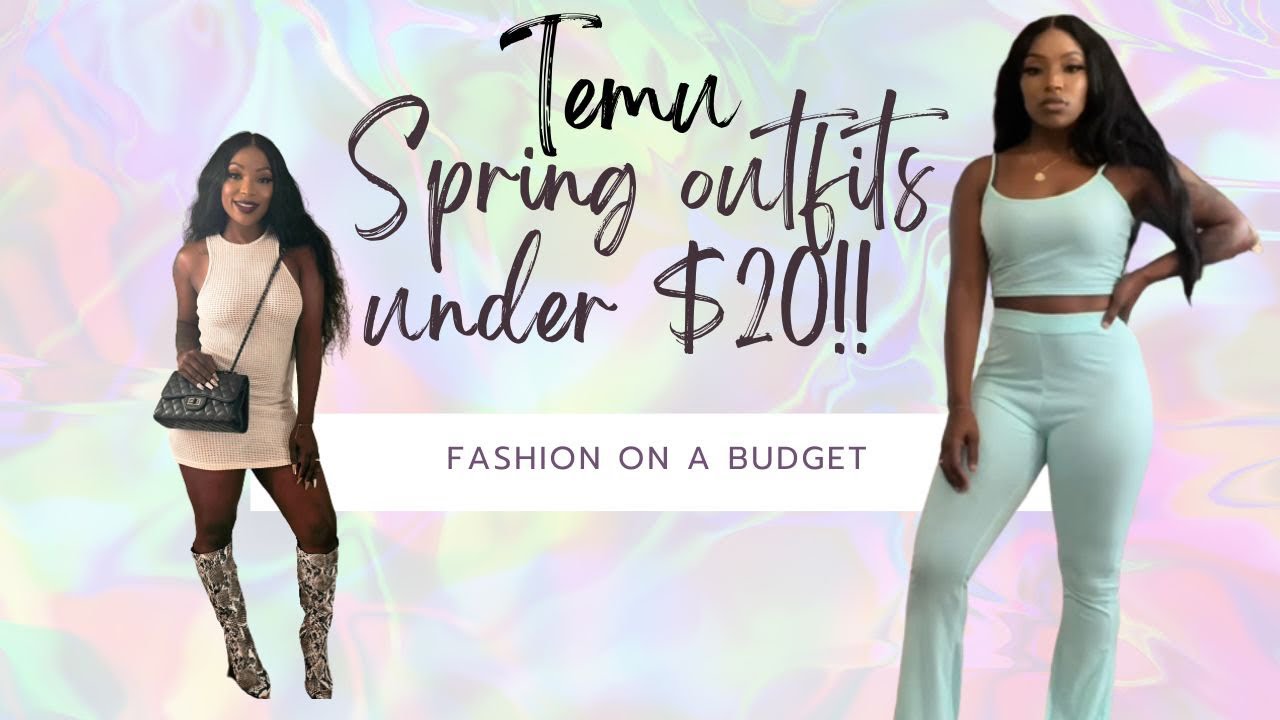 😳WOW 😱TEMU SPRING OUTFITS ALL UNDER $20!!!! - YouTube