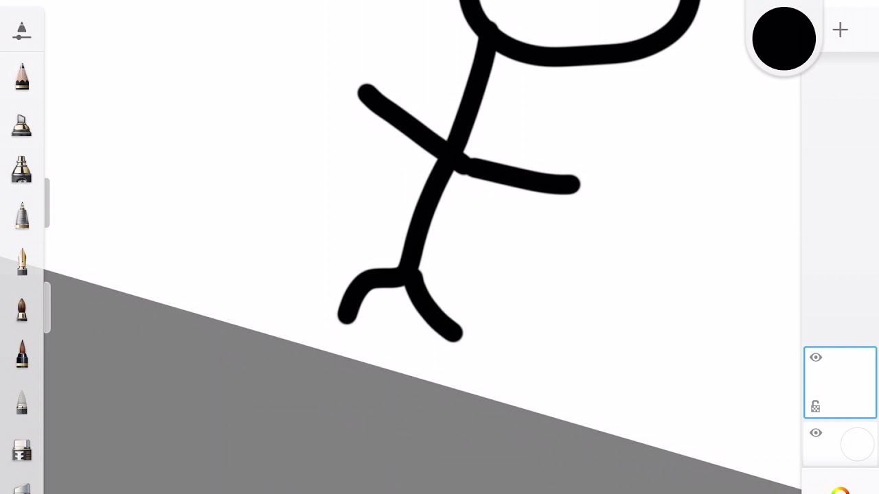 Making a stick figure and to a girl - YouTube