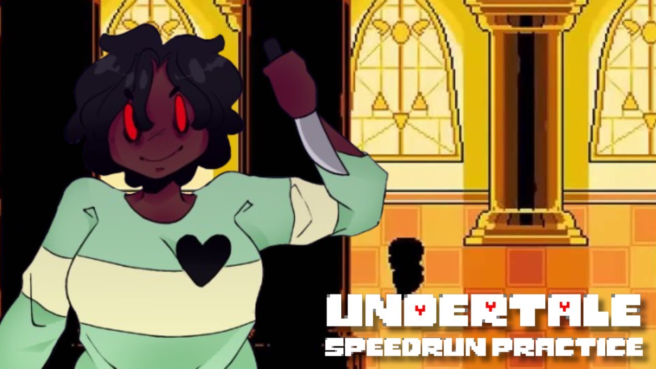 undertale speedrun practicing - YouTube