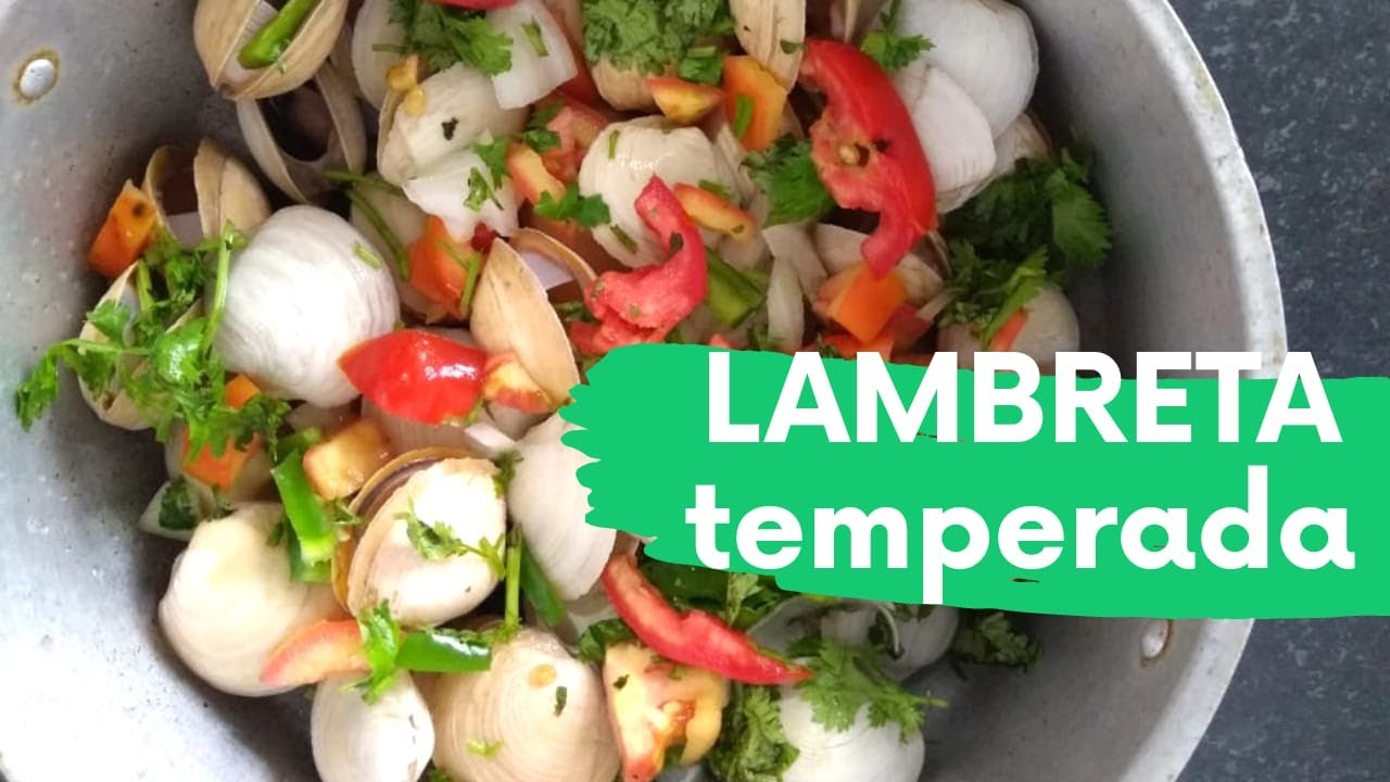 Lambreta temperada da Bahia, aprenda a fazer agora em 10 minutos ...