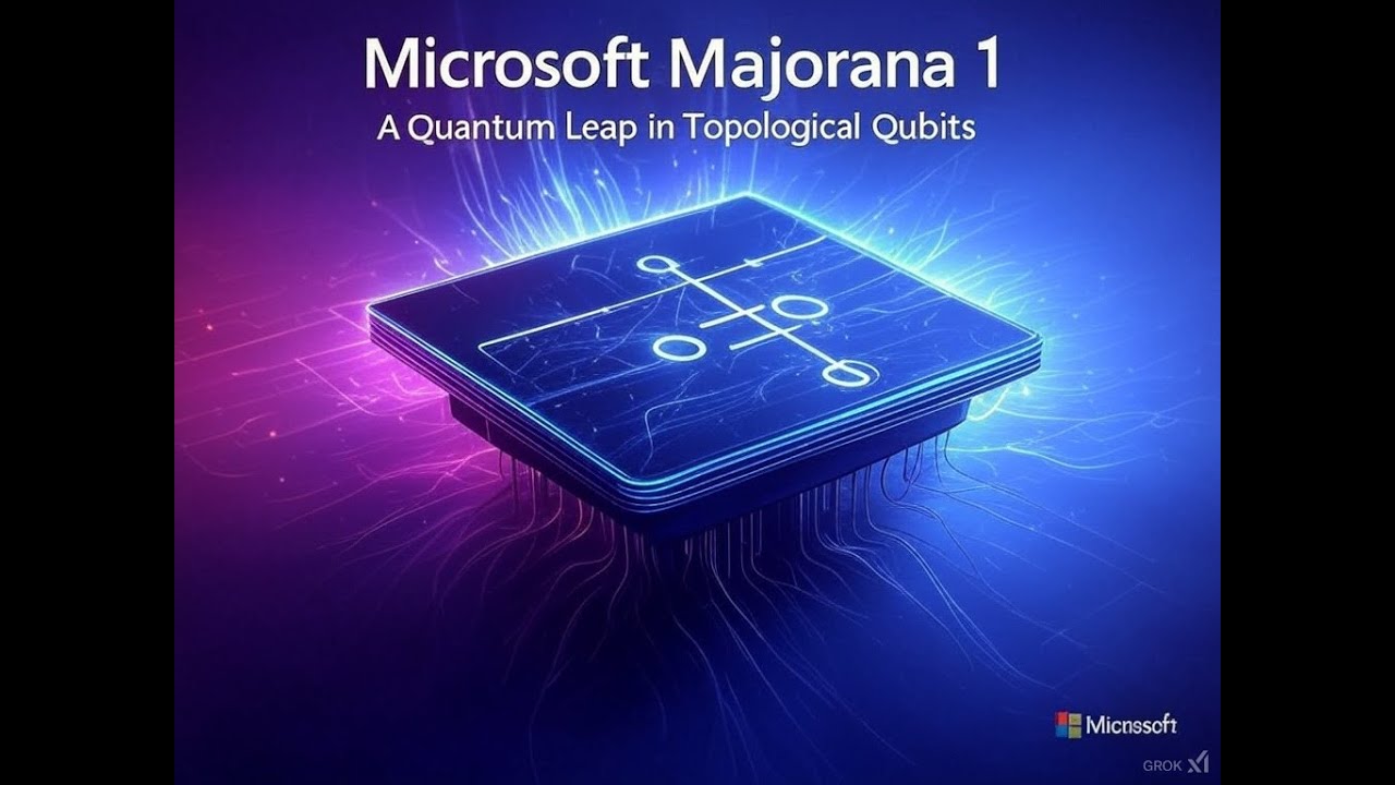 Microsoft Majorana 1: A Quantum Leap in Topological Qubits - YouTube