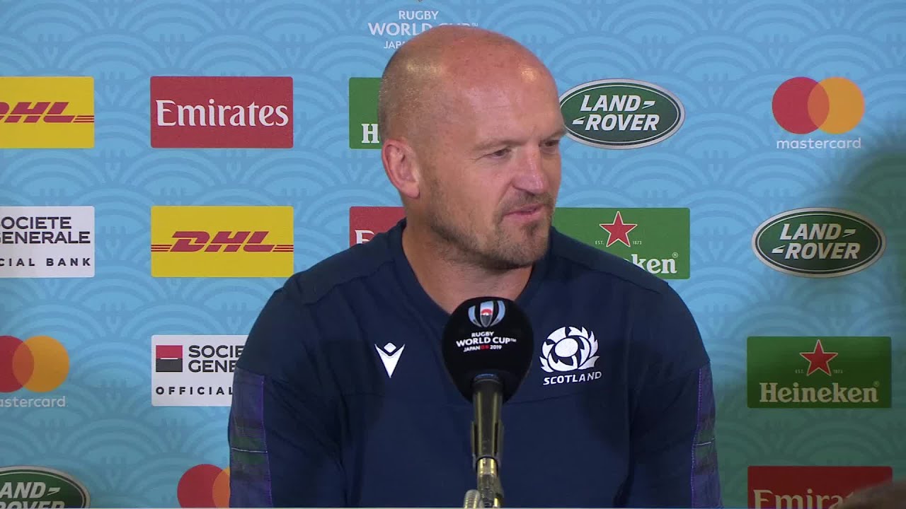 Scotland post match press conference at Rugby World Cup 2019 - YouTube