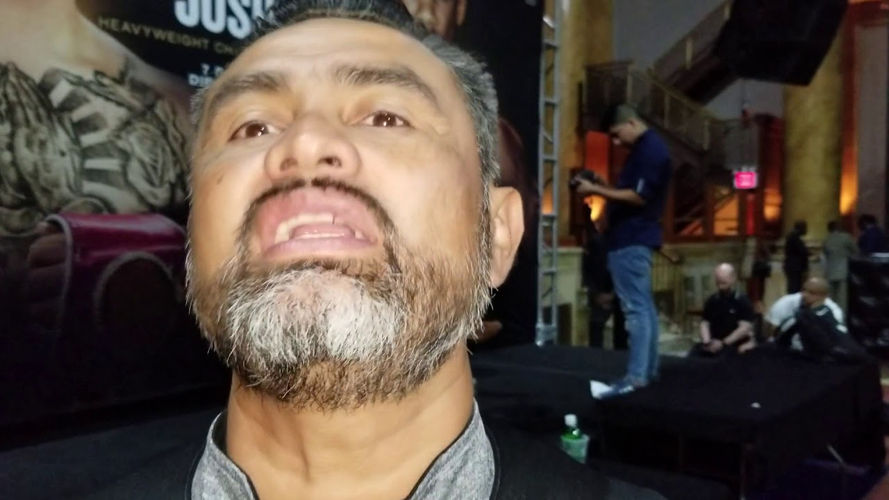 BREAKING NEWS: ANDY RUIZ JR. TRAINER (MANNY ROBLES) SAYS THEY PRAY ...