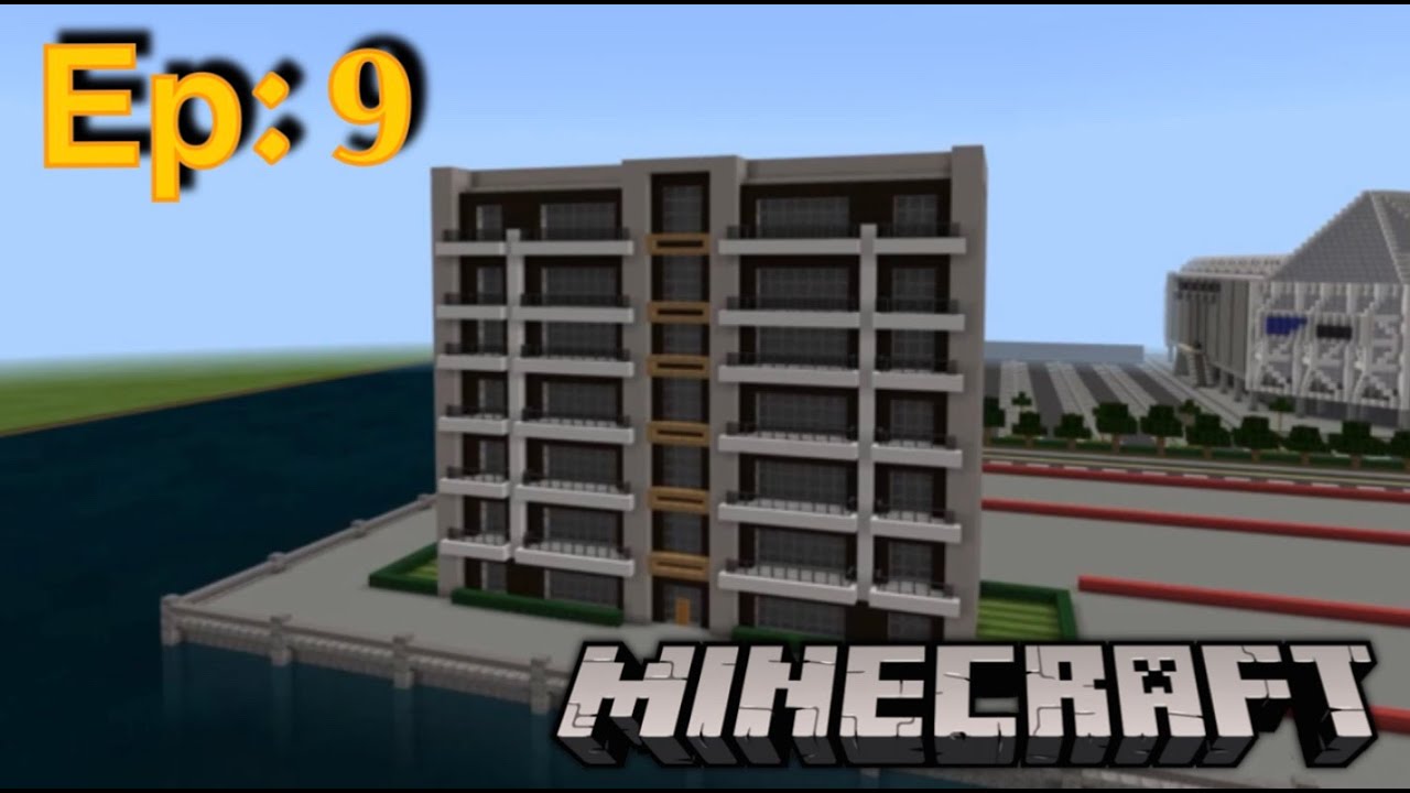 Building A City | Episode 9 | Epic Modern Flats | Minecraft - YouTube