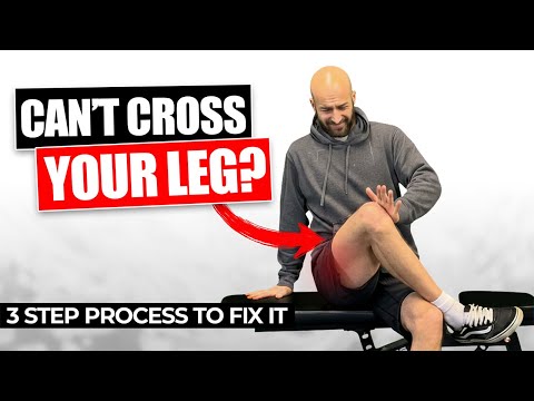 Can't Cross Your Leg Over The Other? Use This 3 Step Process To Finally Be Able To (Hip Mobility)