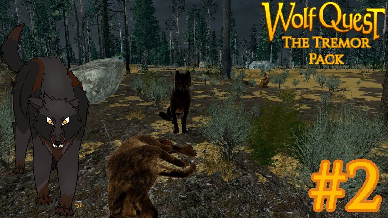 The Hunt 🐺 WolfQuest AE: The Tremor Pack 🐺 #2 - YouTube