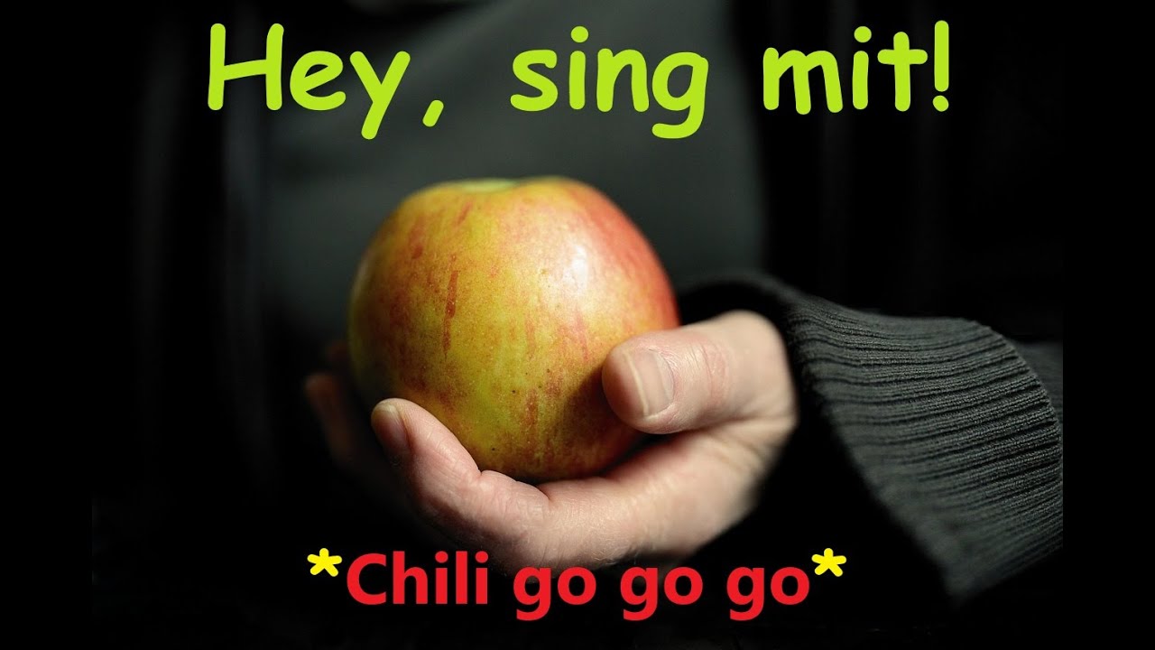 🎵🤍🍏🌰🫴⭕👀"Chili go go go" - Kinder- u. Volkslieder + Liedtext. Notenlink ...