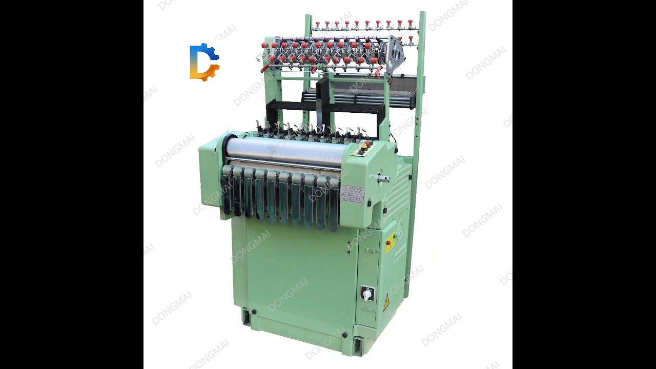 High Speed Needle Loom Machine Ribbon Weaving Machine - YouTube