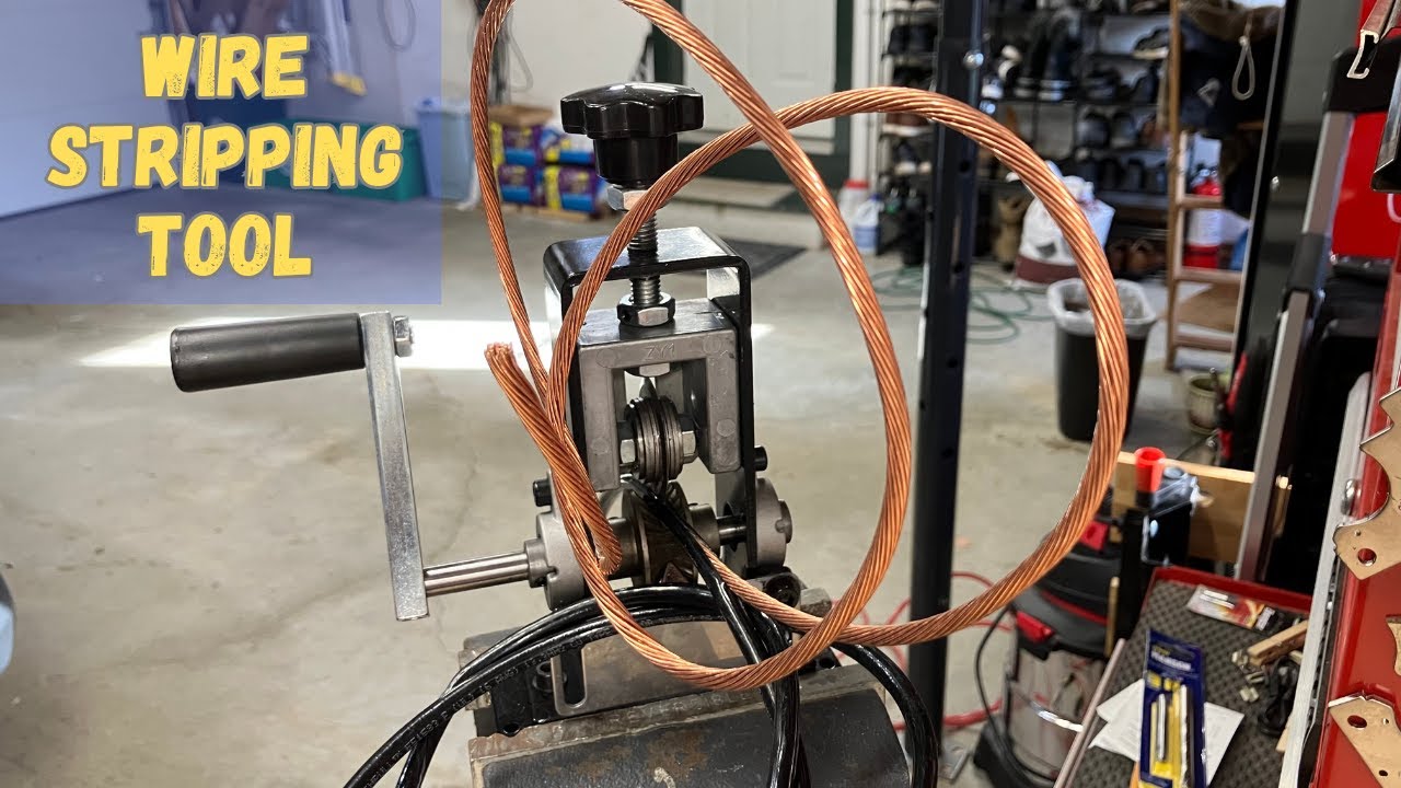 Stripping Copper Wire… and a Conversation - YouTube