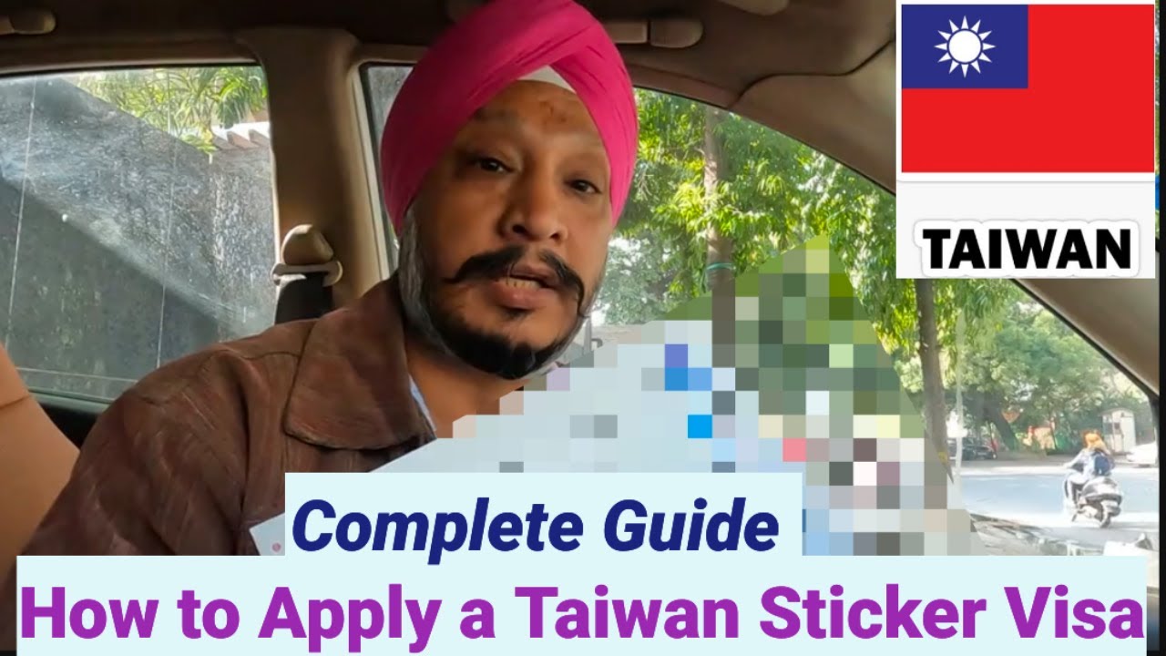 Taiwan Sticker Visa for Indians in 2024 TW required documents & fee ...