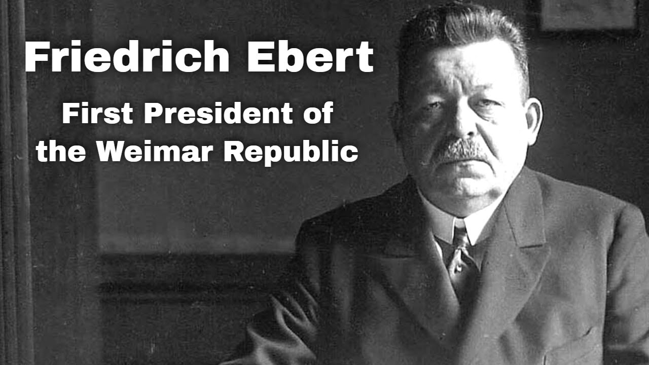 11th February 1919: Friedrich Ebert elected as first President of the ...