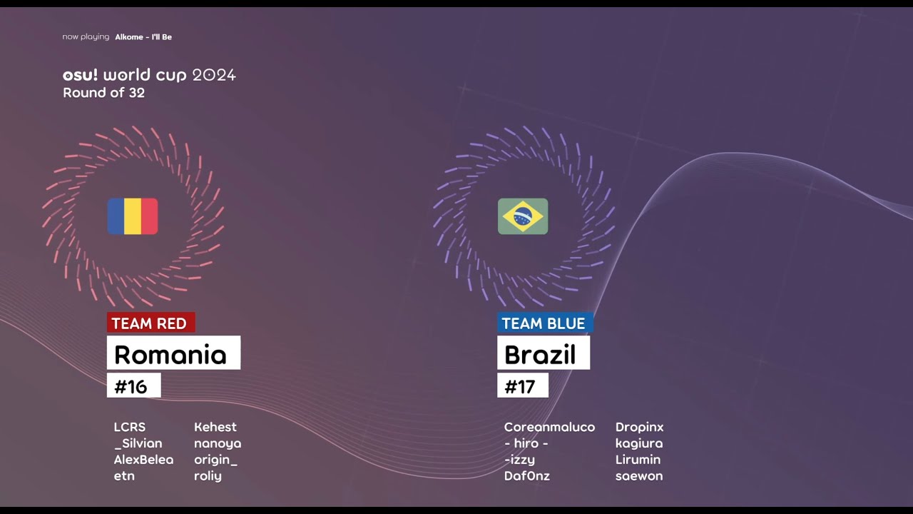 osu! World Cup 2024 Romania vs Brazil (Round of 32) - YouTube