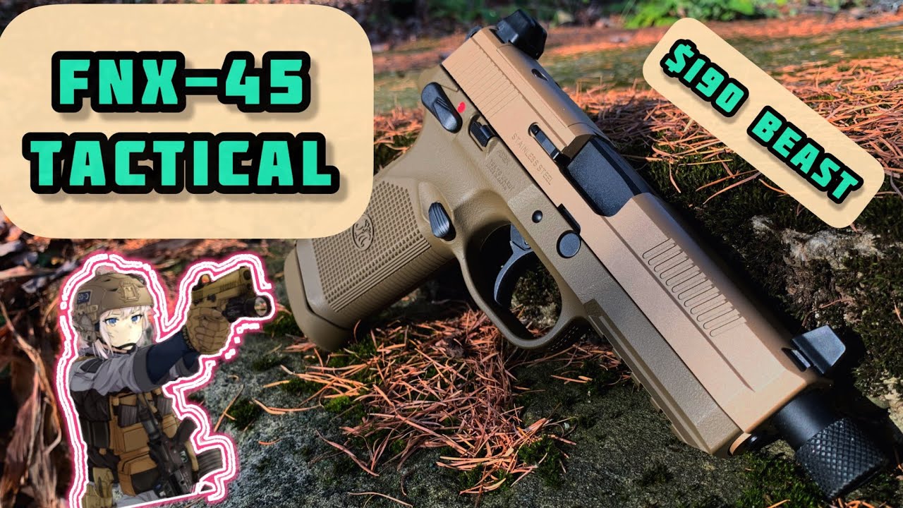 This AIRSOFT PISTOL Beats The Rest... (Tokyo Marui FNX-45 Tactical ...