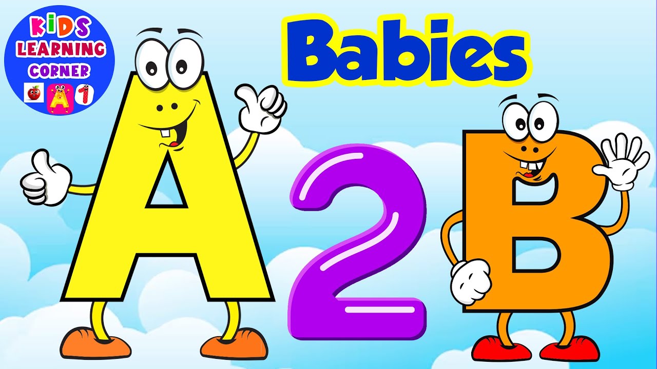 ABC &123 Learning For Toddlers | ABC and Numbers For Preschool | ABC ...