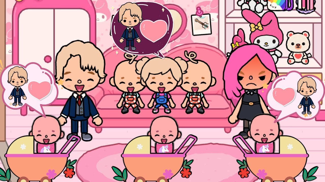 Kids Love Dad More Than Mom | Toca Boca Life - YouTube