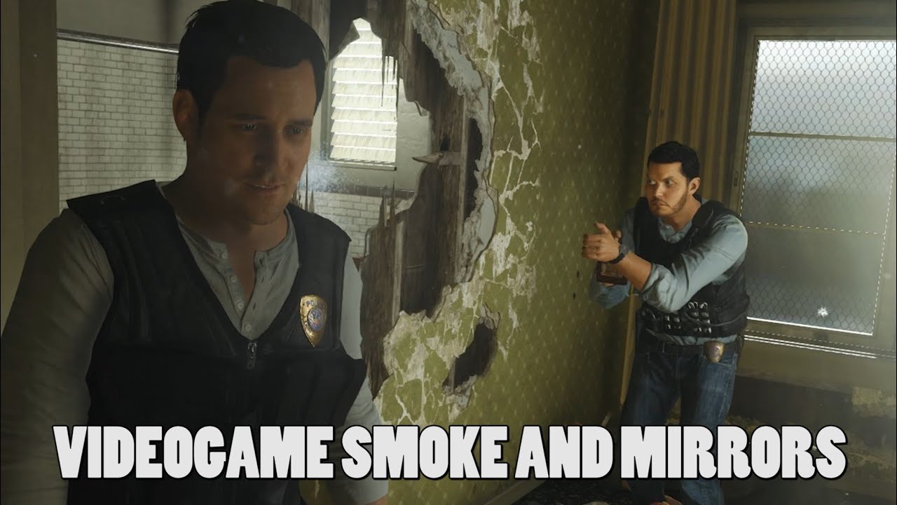 The smoke and mirrors of videogame cutscenes - YouTube