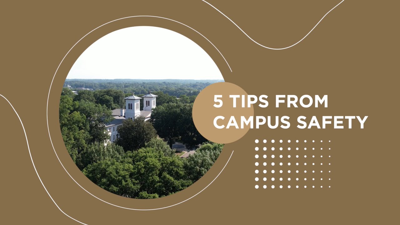 5 tips from Campus Safety - YouTube