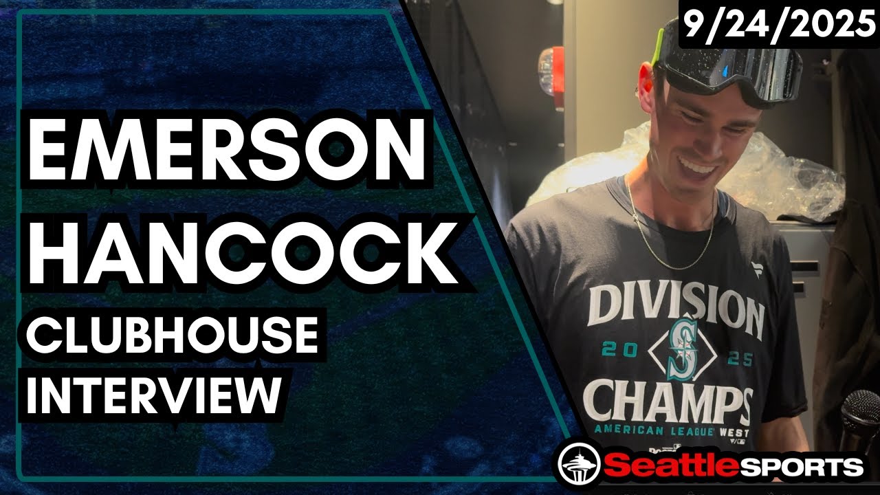 Mariners Emerson Hancock: "We Play for Each Other." | Seattle Sports ...