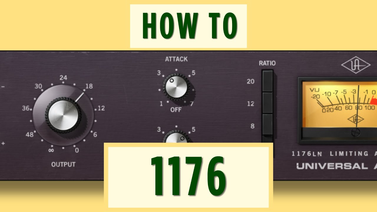 How to Mix with 1176 Compressor Style Plugins - YouTube
