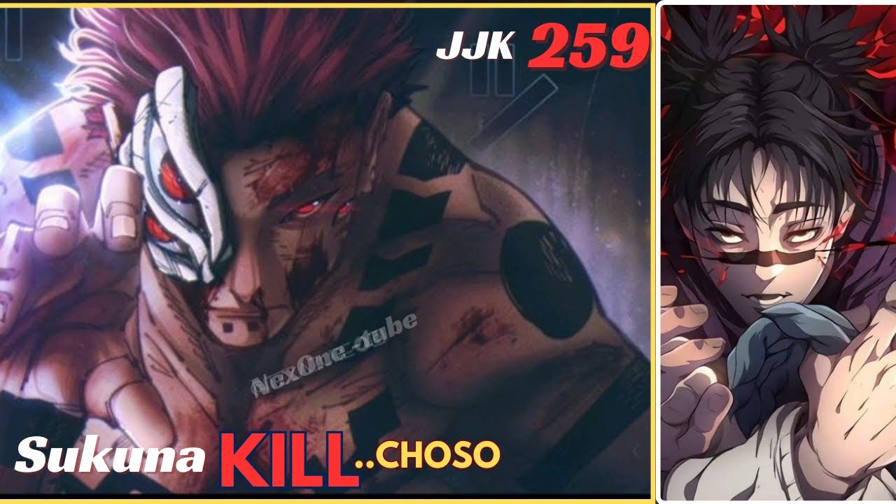 Sukuna Kill Choso 😱!! JJK 259 Spoilers | Chp 259 Explain In Hindi # ...