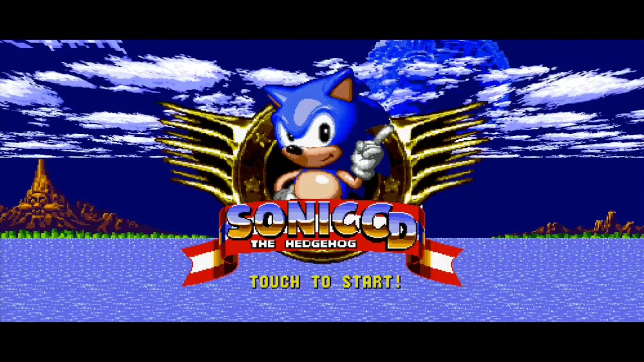 Sonic CD Android title screen - YouTube