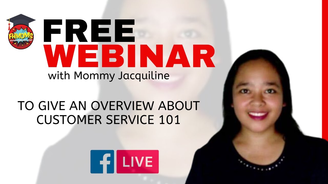 Free Webinar: Overview about Customer Service 101 - YouTube