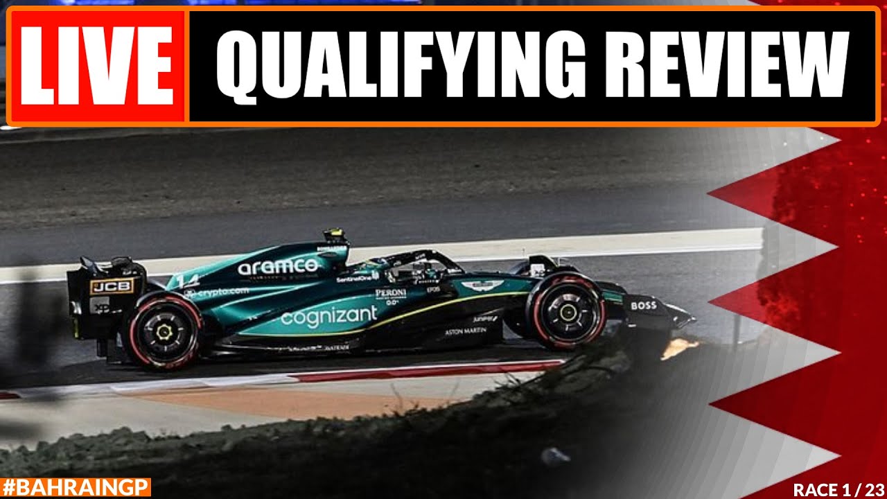 F1 Bahrain Qualifying Live Review Show - YouTube