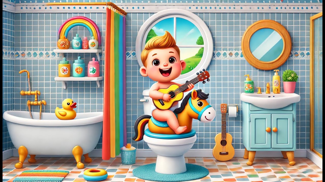 Potty Training Song | poo poo | Pooping | @Blue-Onion Nursery Rhymes ...