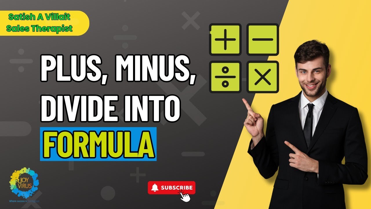Plus, Minus, Divide Into Formula - YouTube
