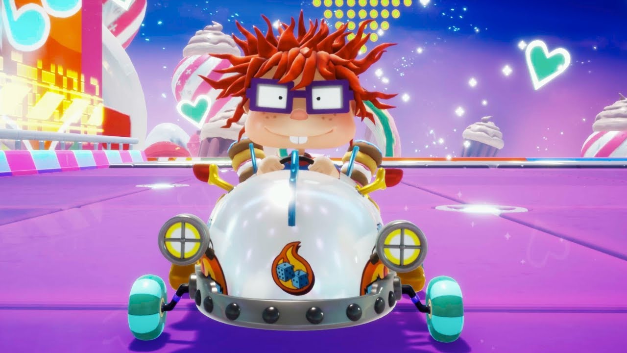 CHUCKIE - Nickelodeon Kart Racers 3 Slime Speedway - gameplay - YouTube