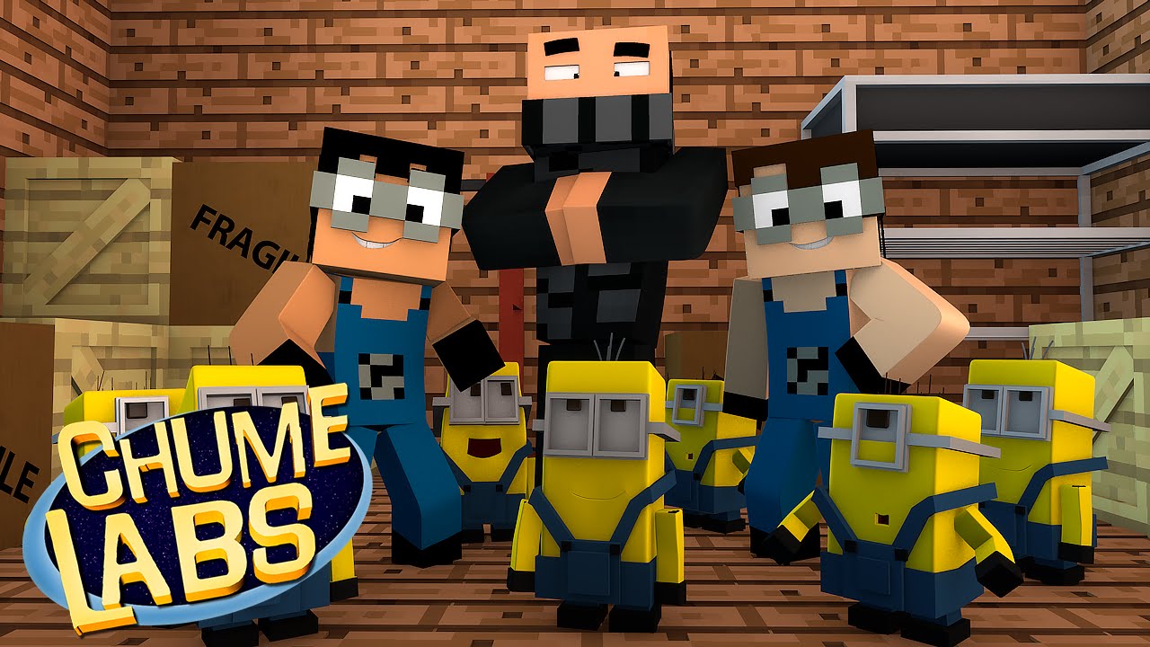 Minecraft: VIRAMOS MINIONS! (Chume Labs 2 #62) - YouTube