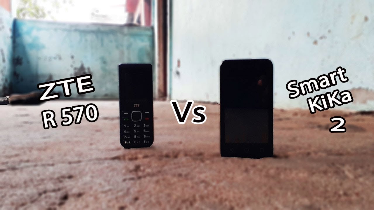 SMART KICKA 2 Vs ZTE R570 - YouTube