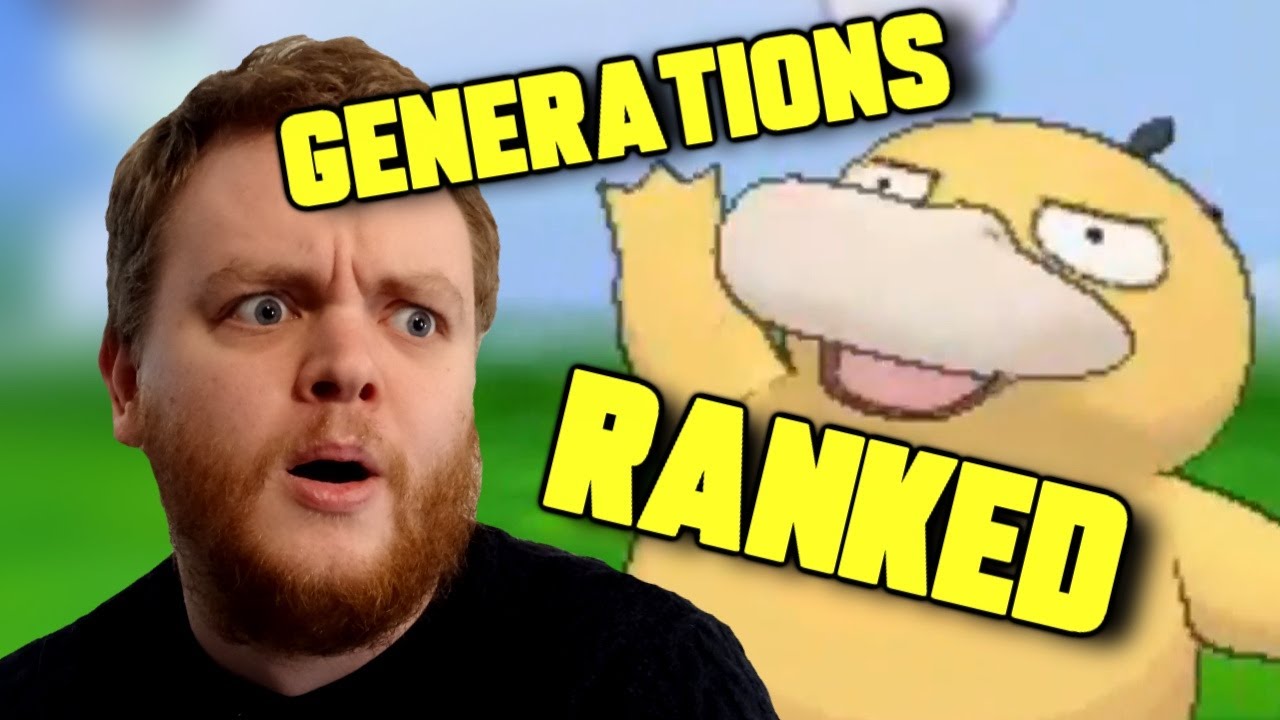 Top Eight Best Pokemon Generations - rabbidluigi - YouTube