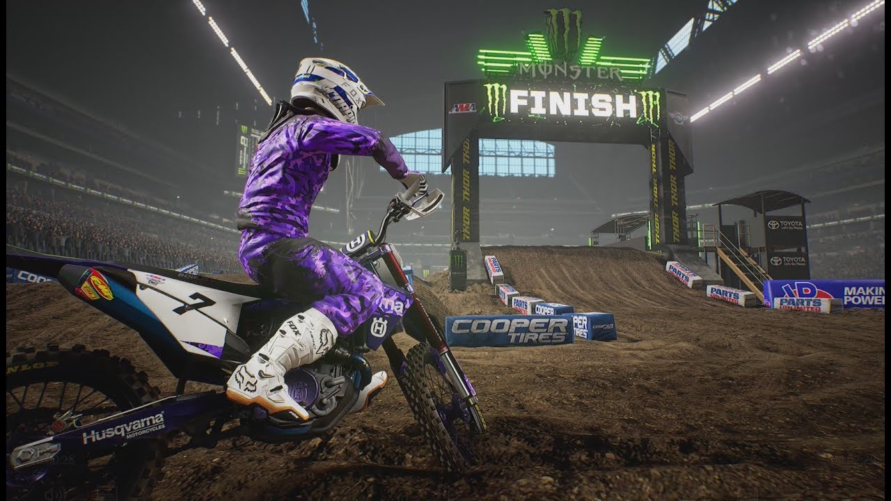 Supercross The Game 2 | DLC The Camo Pack - YouTube