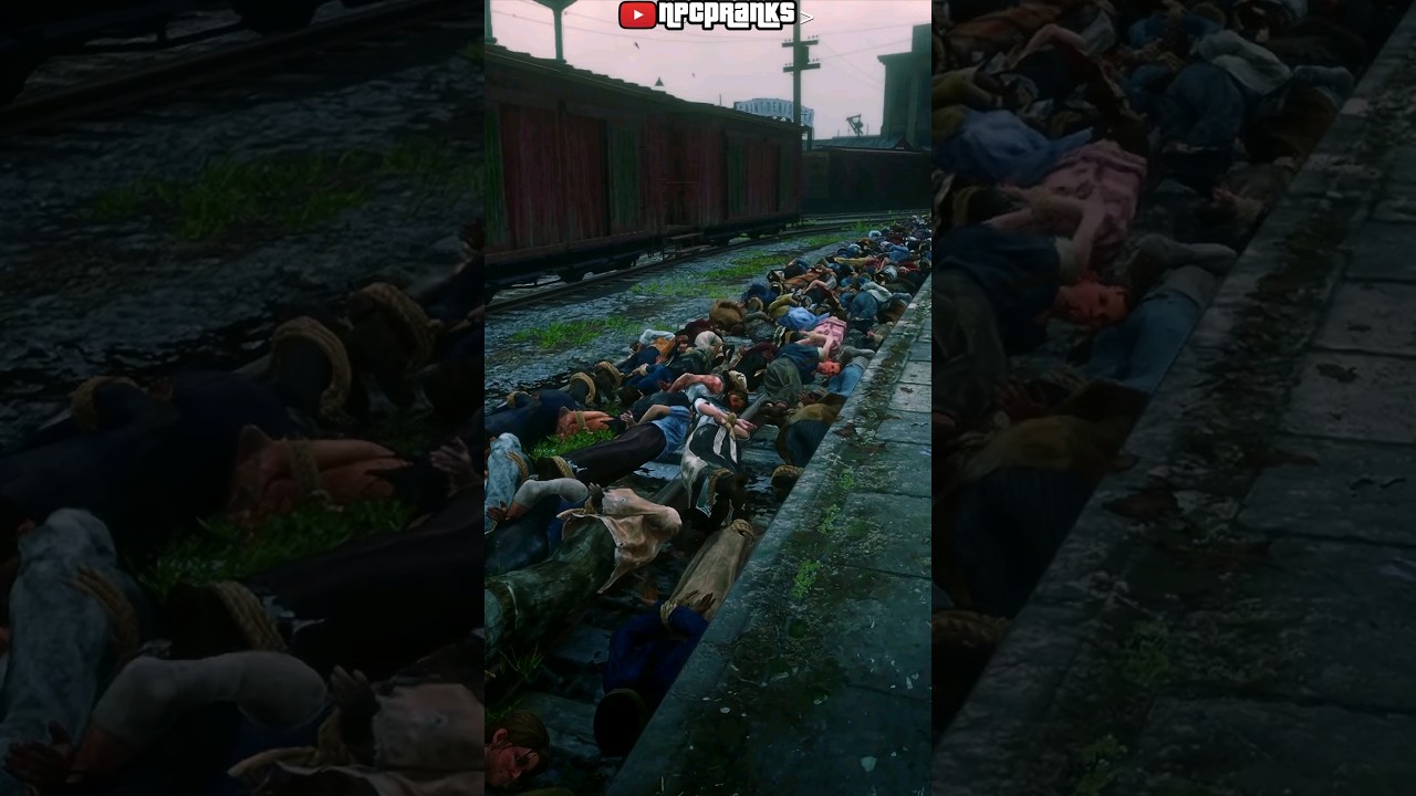 137 Casualties After Tragic Train Accident In Saint Denis | RDR2 - YouTube