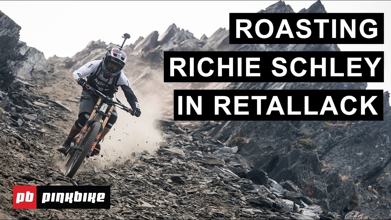 Pro Freeriders Roast Richie Schley in Retallack - YouTube