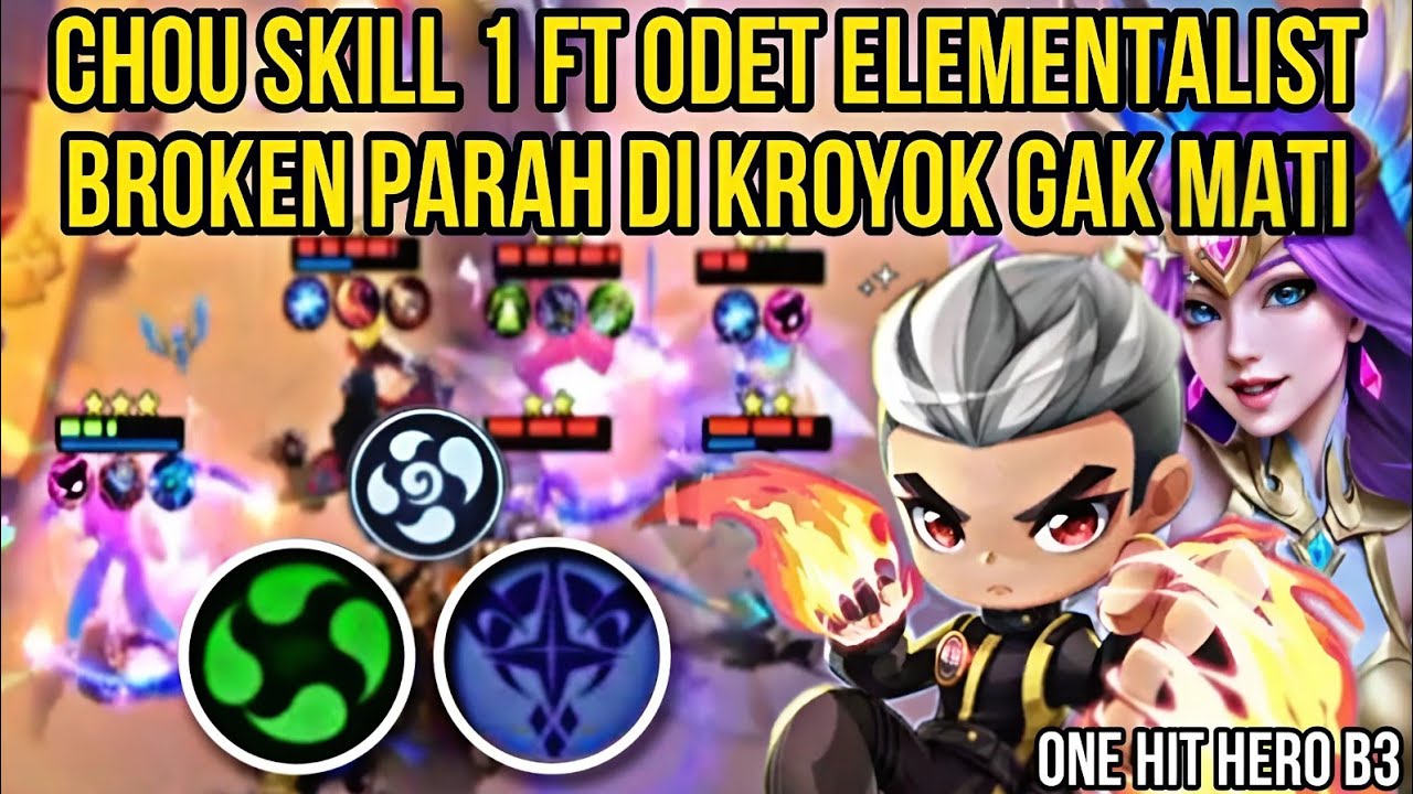 ODET ELEMENTALIST CODEX SATU HIT HILANG - MAGIC CHESS MOBILE LEGENDS ...